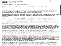 Xhemal Ahmeti: Shkencat darviniste dhe Myftnia Osmane e Shkodrës