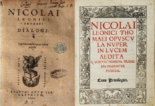 Lutfi Alia: Nikolò Leonik Tomeo, Erasmiani i Italisë (II)