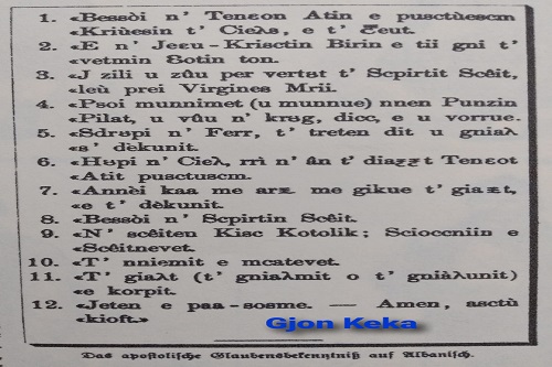 Gjon Keka: Gjergj Kastrioti ka folur dhe shkruar gjuhën iliro-arbërore