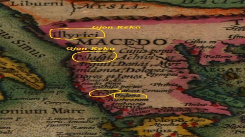 Gjon Keka: Harta e rrallë e vitit 1609, dëshmi e lashtësisë së arbërorëve